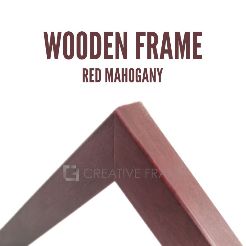 CREATIVE Photo Frame | Family Photos / Certificate Simple Wooden Frame ...