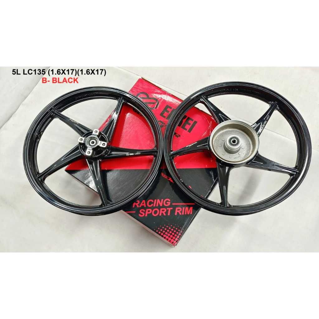 LC 135 /Y125 /Y125ZR /Y15 /Y15ZR SPORT RIM 5L BRAND (ENKEI) 1.6.1.6/17 ...