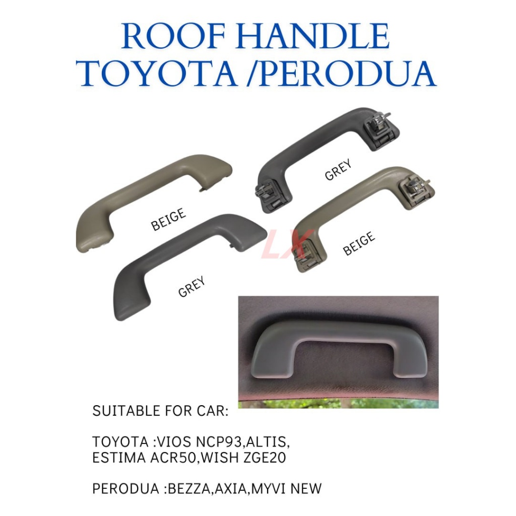 ROOF HANDLE FOR TOYOTA VIOS NCP93,ALTIS,ESTIMA ACR50,WISH ZGE20 ...