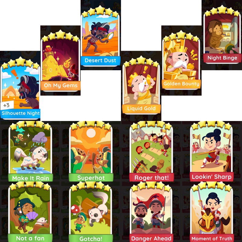 Sticker 5 Star Monopoly Go / Sticker Monopoly Go 5 Star | Shopee Malaysia