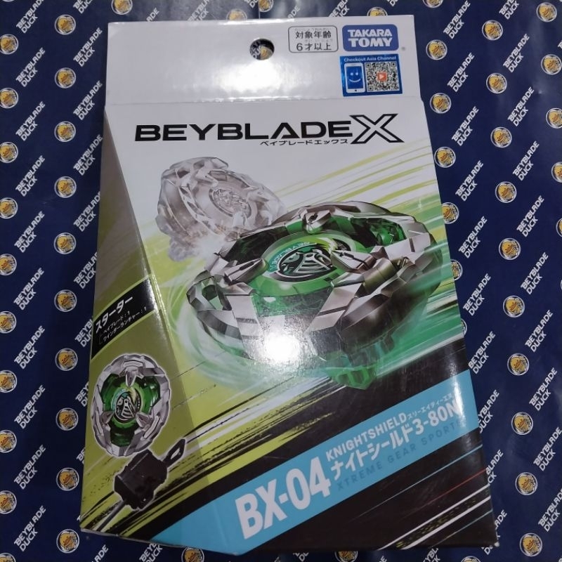 Beyblade X BX-04 Knight Shield (New in Box) Takara Tomy Beyblade ...