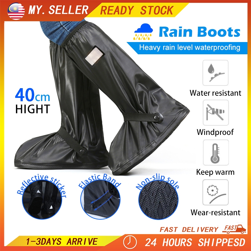 Motorcycle Shoe Cover Waterproof Shoes Cover Rain Boot Riding Shoe ...