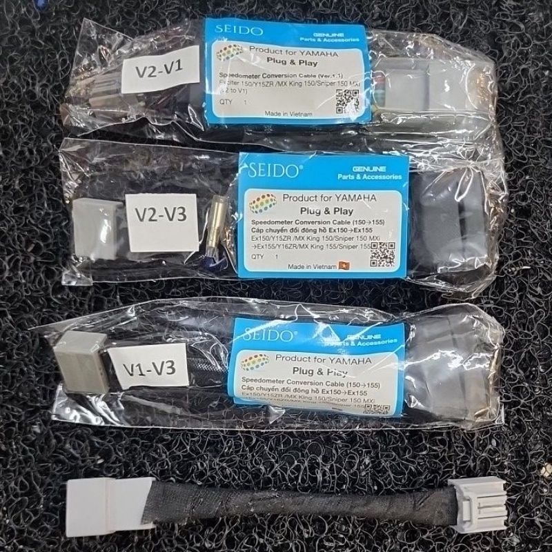 Yamaha Y15ZR Convert Meter Socket Y15 V1 to Y15 V2 To Y16ZR Meter Cable ...