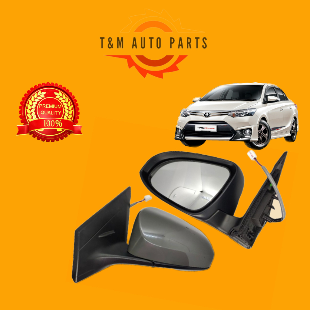 TOYOTA VIOS 2013-2018 SIDE MIRROR 3WIRE | Shopee Malaysia