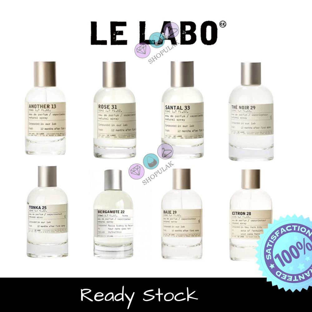 (FREE-🆓Shping) 💯 Le Labo EDP 100ml - Santal 33 | The Noir 29 | Gaiac 10 | Another 13 | Rose 31 ...