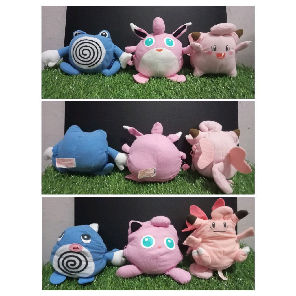 Vintage KFC Nintendo Evolving Pokemon Reversible Plush Toy 1999 ...