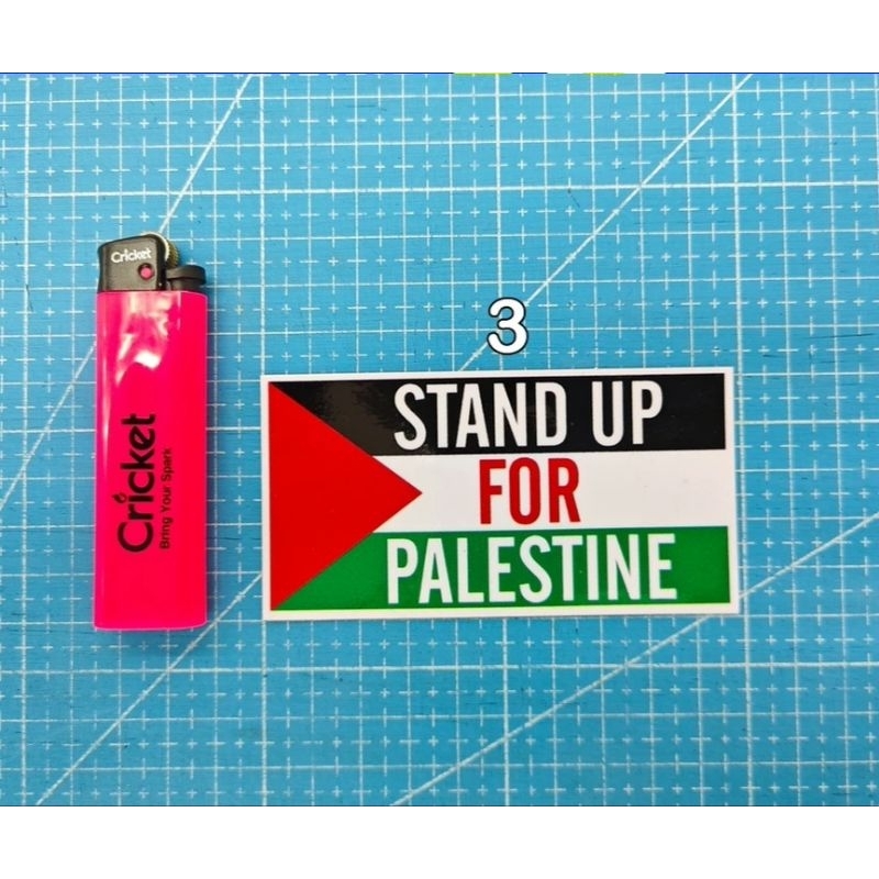 Sticker Palestine Motor / Lekat Luar / Save Gaza / Save Palestine ...