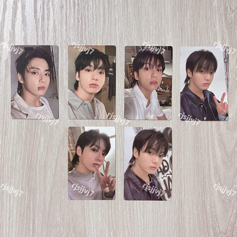 BTS JUNGKOOK/JK GOLDEN OFFICIAL PHOTOCARDS | Shopee Malaysia