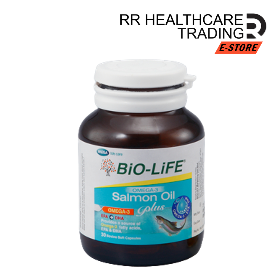 Biolife Omega 3 Salmon Oil Plus 30s (Exp 03/2024) | Shopee Malaysia