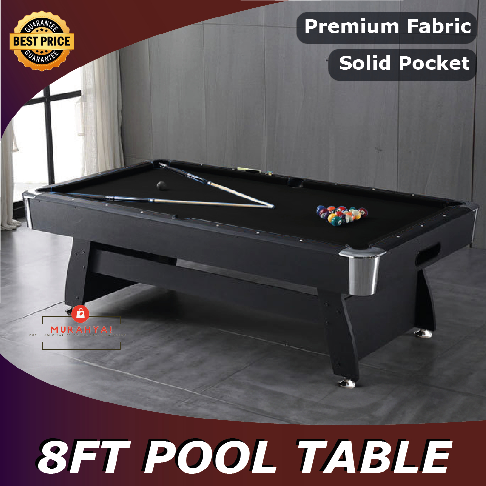 Pool Table 8ft Meja Pool American billiard table Snooker set meja pool murah | Shopee Malaysia