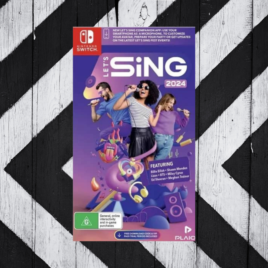 (Ready Stock) NSW Let's Sing 2024 with International Hits Full Game Digital Download (Active ...