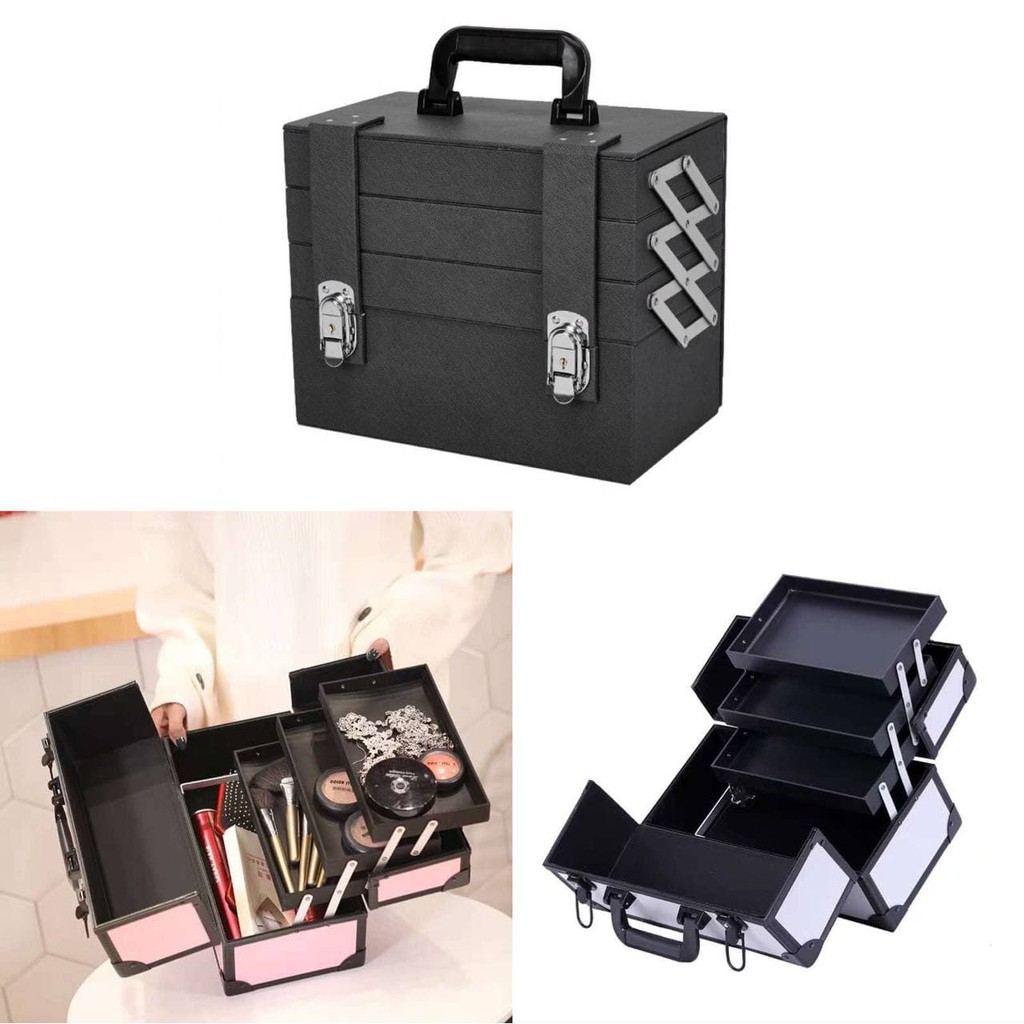 MKB 02 - Multi Layers Makeup Box / Cosmetic Box / Kotak Makeup / 化妆箱 ...