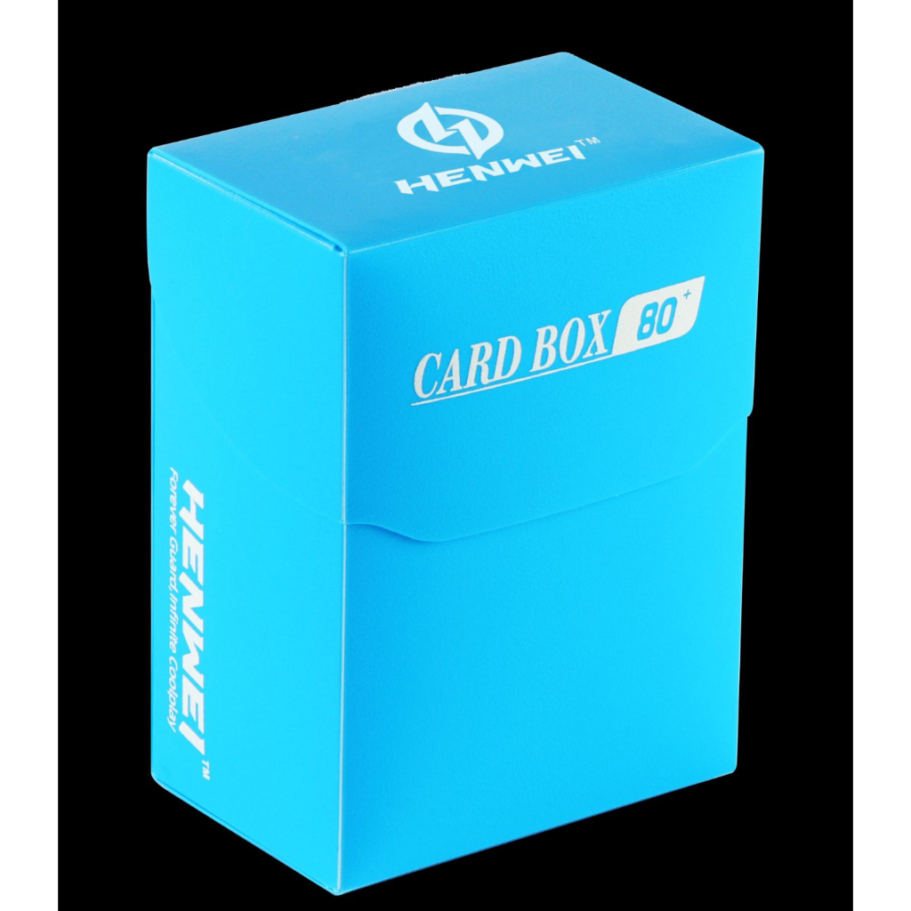HENWEI Deck Box 80+ Card Deck Box Card Storage Box Card Kotak Simpan ...