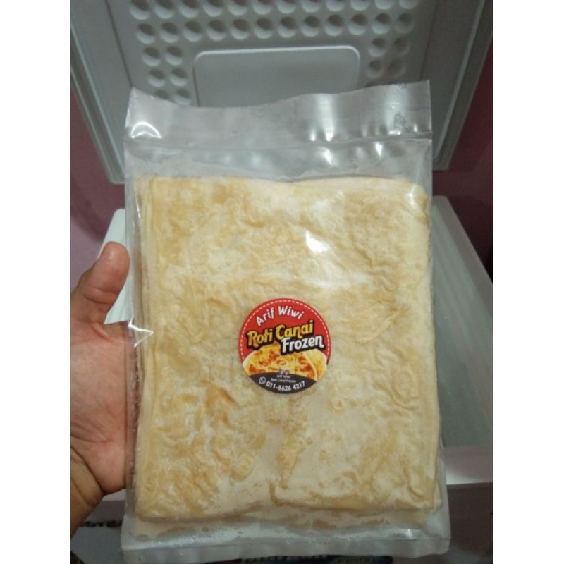 🔥 READY STOCK 🔥 ARIF WIWI ROTI CANAI FROZEN (saiz petak/boleh pecah ...