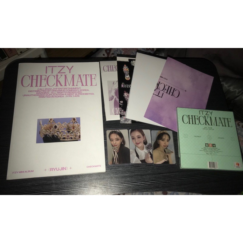 Itzy Unsealed Checkmate Album Ryujin Version | Shopee Malaysia