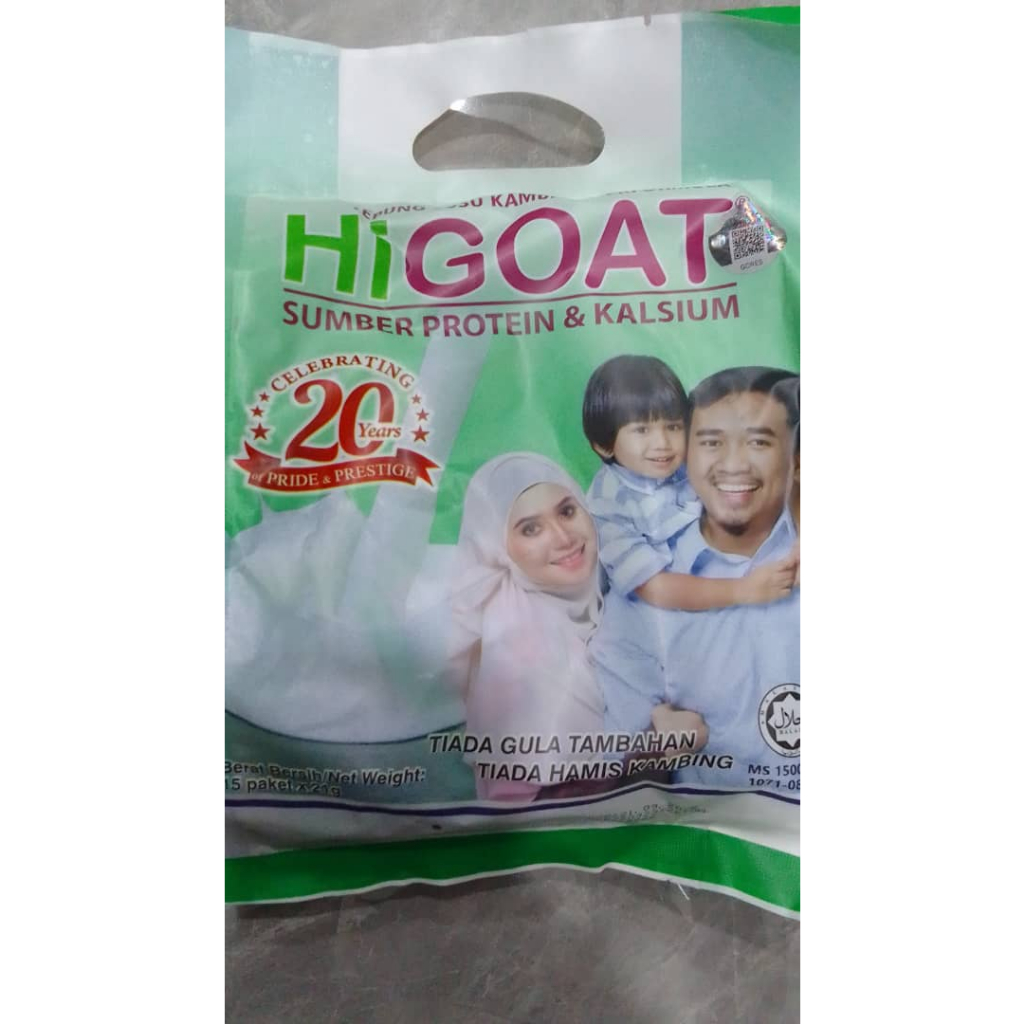Hi GOAT: Susu Kambing (21gm x 15 pkts) | Shopee Malaysia