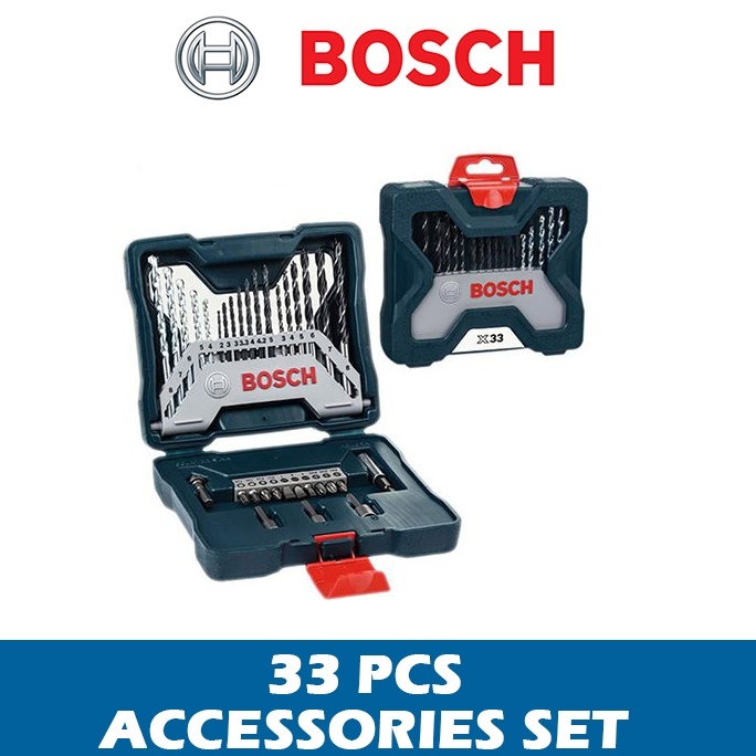 BOSCH X-LINE 33 PCS Drill Bit And Screw Bit Set | Shopee Malaysia
