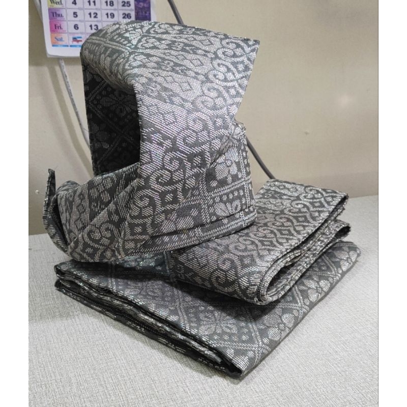 💥💥 Set Tanjak 3in1 Pengantin Balong Raja with Sampin dan bengkong saiz ...