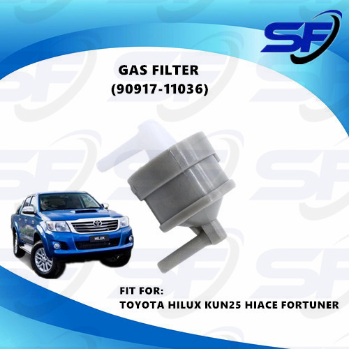 TOYOTA HILUX KUN25 HIACE FORTUNER GAS FILTER 90917-11036 | Shopee Malaysia