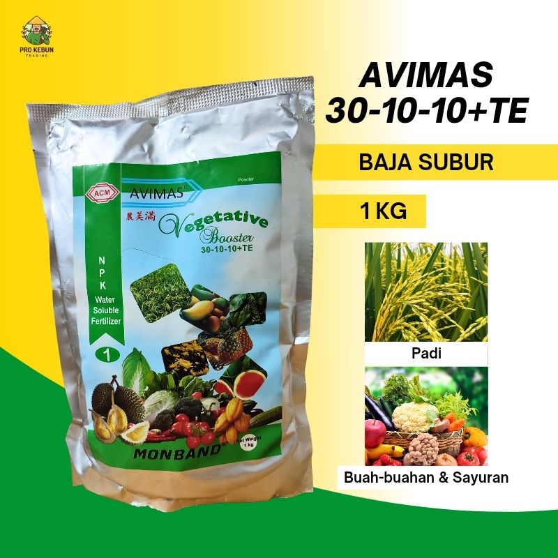 ACM Avimas Vegetative Booster Baja Subur Foliar Baja Subur Sembur Daun ...