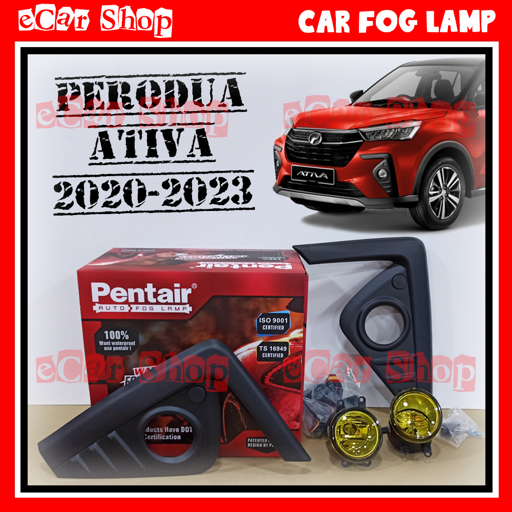 Perodua Ativa 2020 2021 2022 2023 Oem Fog Lamp Yellow Sport Light ...