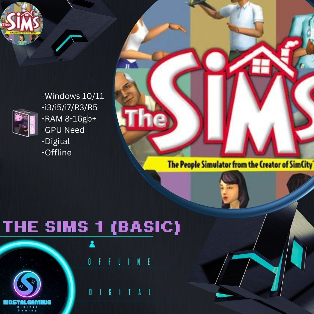 [Pc Game][Digital] The Sims 1 (Basic) | Shopee Malaysia