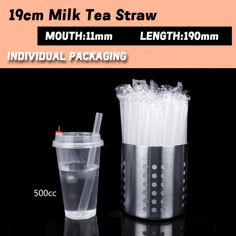 (Ready Stock) Drinking straw, Plastic Straw [size 0.6 ,1.2 mm], Length ...