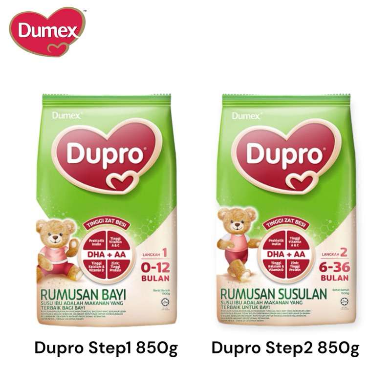 Dumex Dupro Step 1 / Step 2 (850g) Exp:11/2025 | Shopee Malaysia