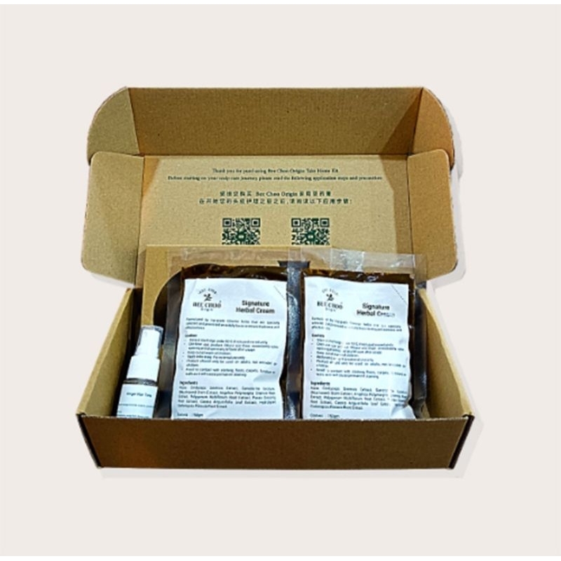 Bee Choo Origin Herbal Hair Treatment Hair Treatment Pack | Shopee Malaysia