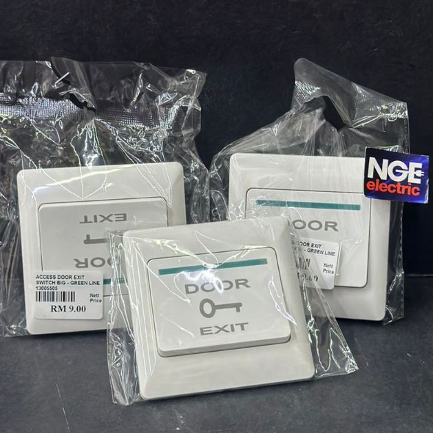 DOOR ACCESS EXIT BUTTON SWITCH 3X3 DOOR ACCESS SWITCH EXIT SWITCH ...