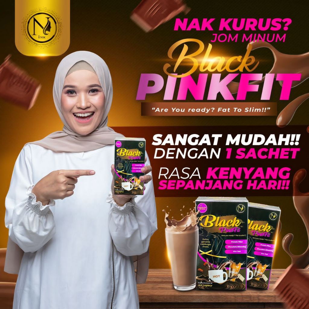 blackPINKFIT SUPPLEMENT kurus tanpa ( Diet ) berperisa COKLAT yang ...