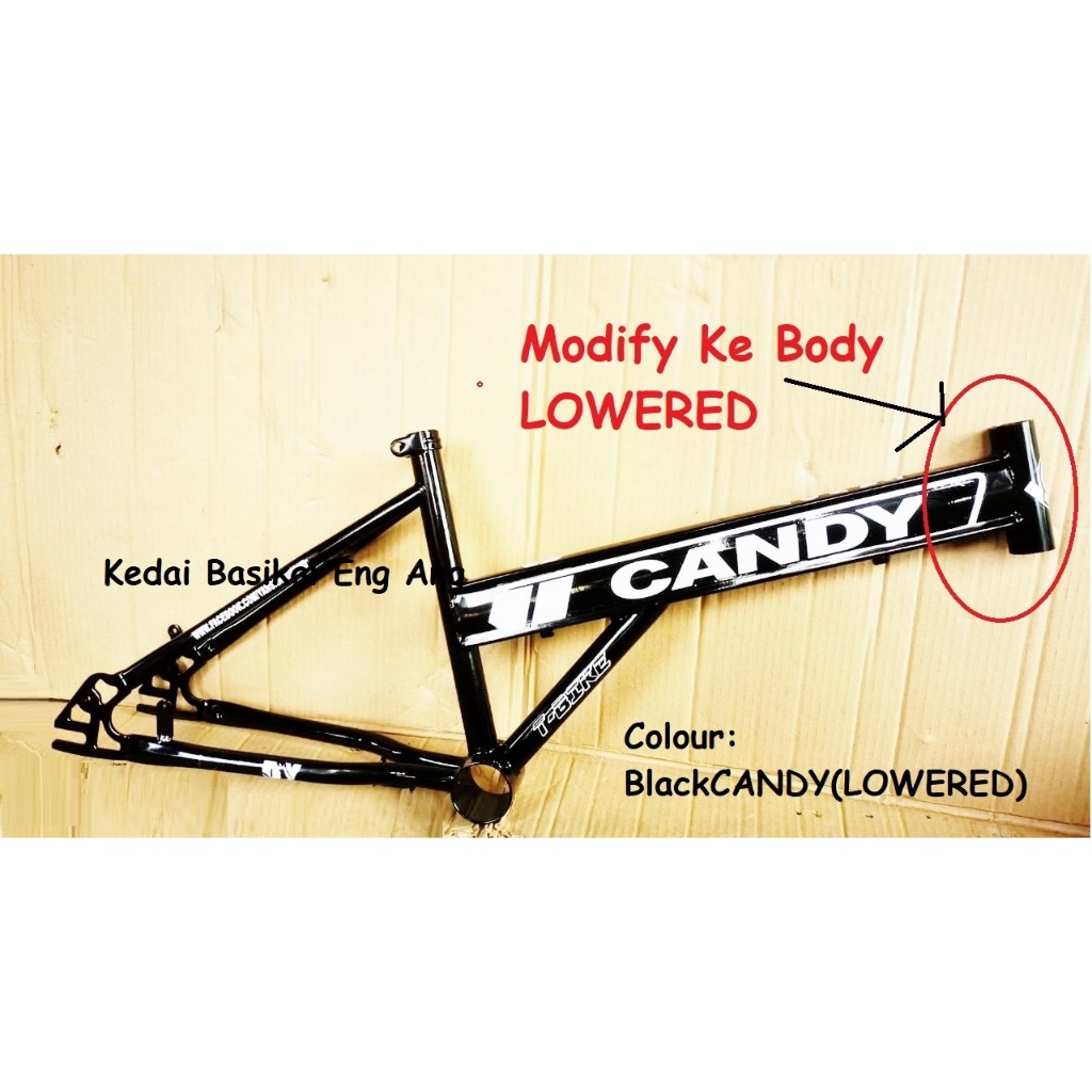 MODIFY Body Petak Lowered superlowered untuk Basikal lajak size 20" dan ...