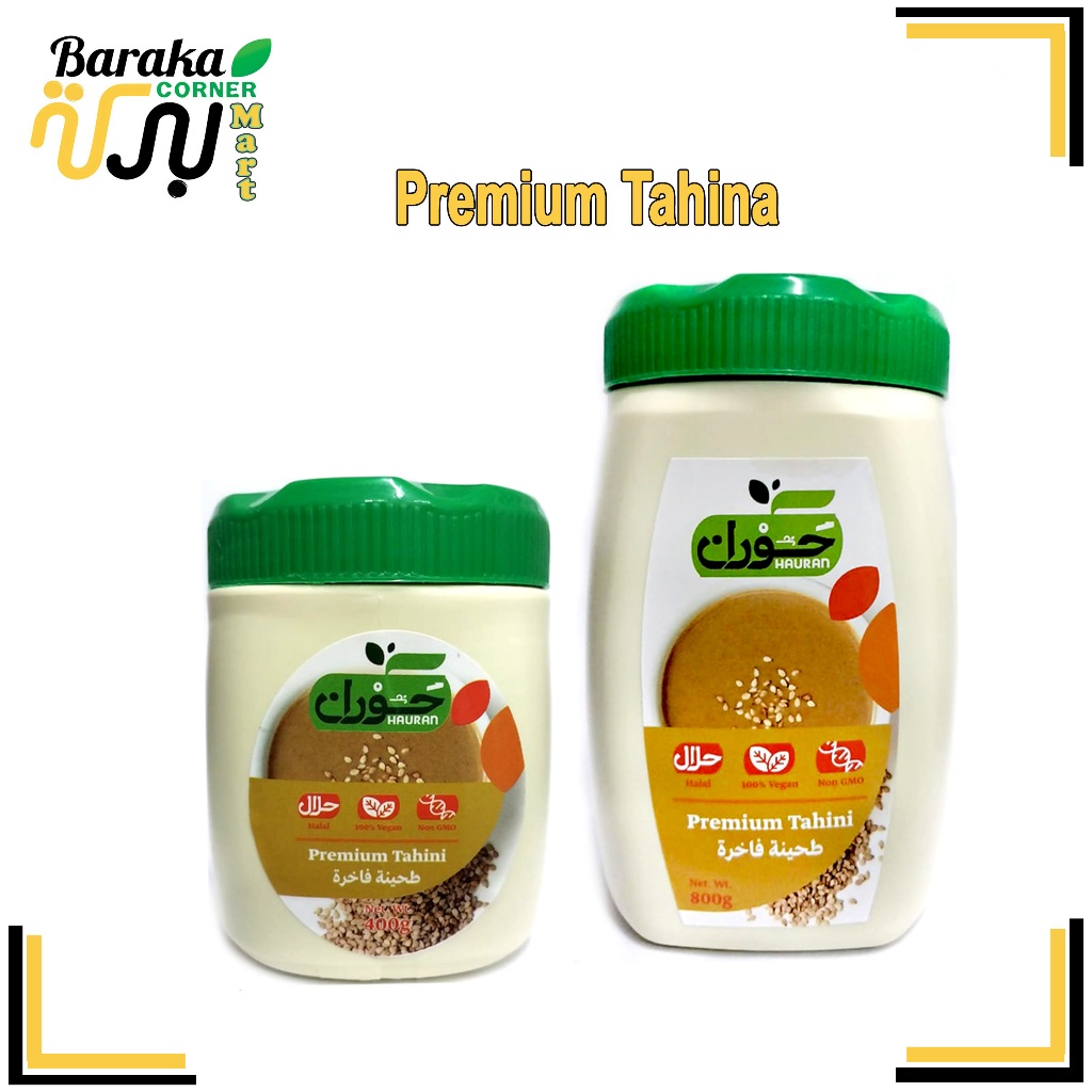 Houran Premium Sesame Tahini / Tahina Salad / Food Dressing Halal 800g ...