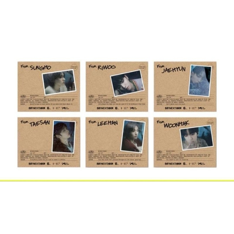 Boynextdoor album Letter ver (READ DESCRIPTION!) | Shopee Malaysia