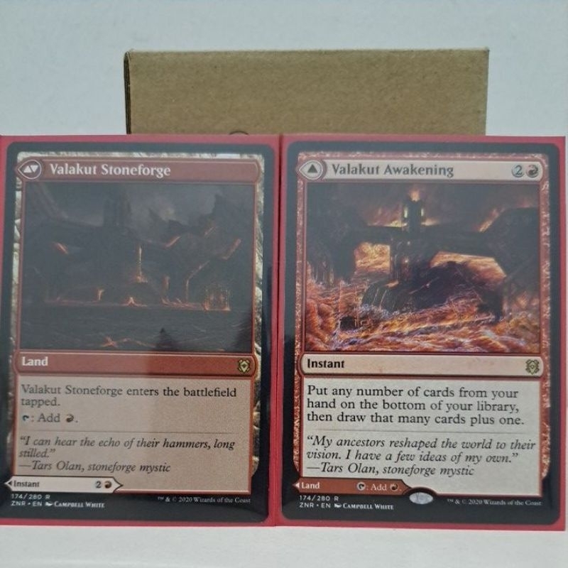 MTG Valakut Awakening//Valakut Stoneforge (ZNR)(Rare) | Shopee Malaysia
