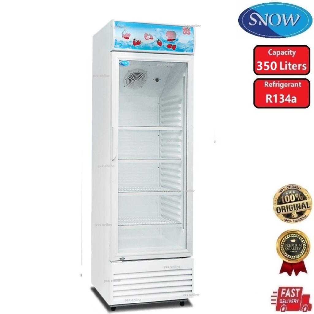 Snow LG4-348 Single Door Display Chiller |Peti Sejuk Cermin |Peti Sejuk ...