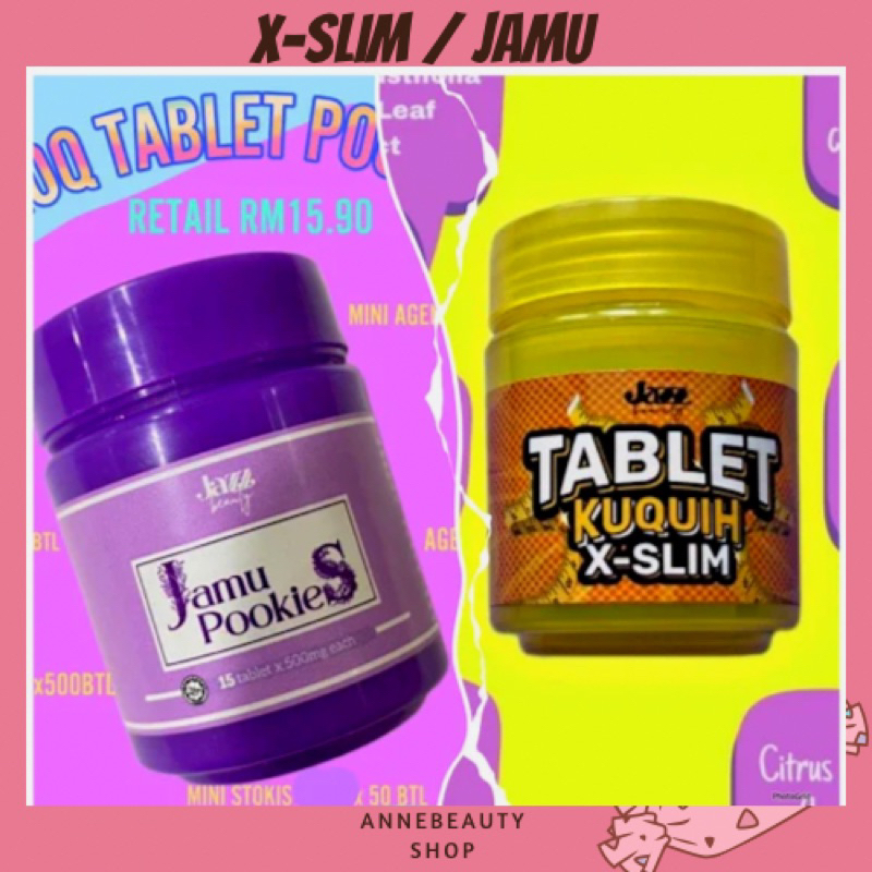 Tablet Kuruih Xslim / Pookies Jamu By Jazz 100% Original HQ | Shopee ...