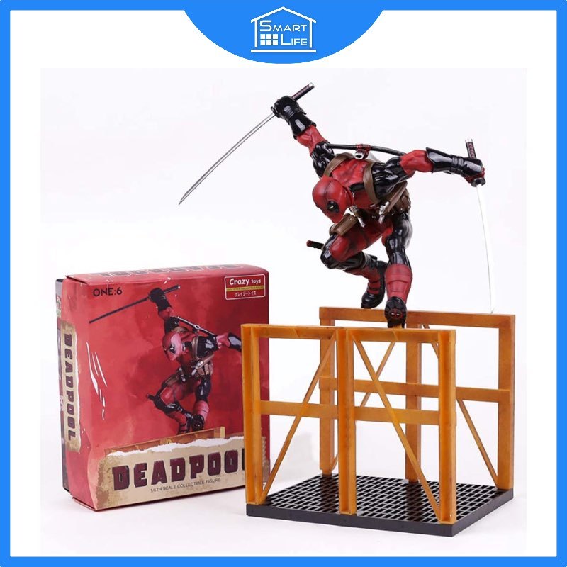 Deadpool Action Figures Deadpool With Scene Base 1/6 Scale Toys ...