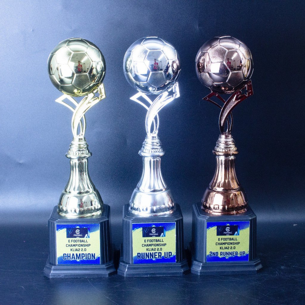 PIALA BOLA SEPAK / FUTSAL TERBAIK / FOOTBALL TROPHY ( TAPAK BERAT ...