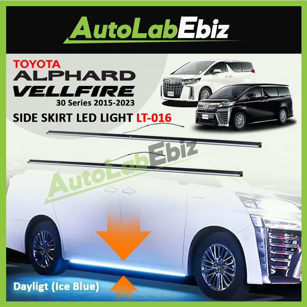 Lower SIDE SKIRT LED LIGHT Toyota Alphard Vellfire agh30 anh30 30 ...