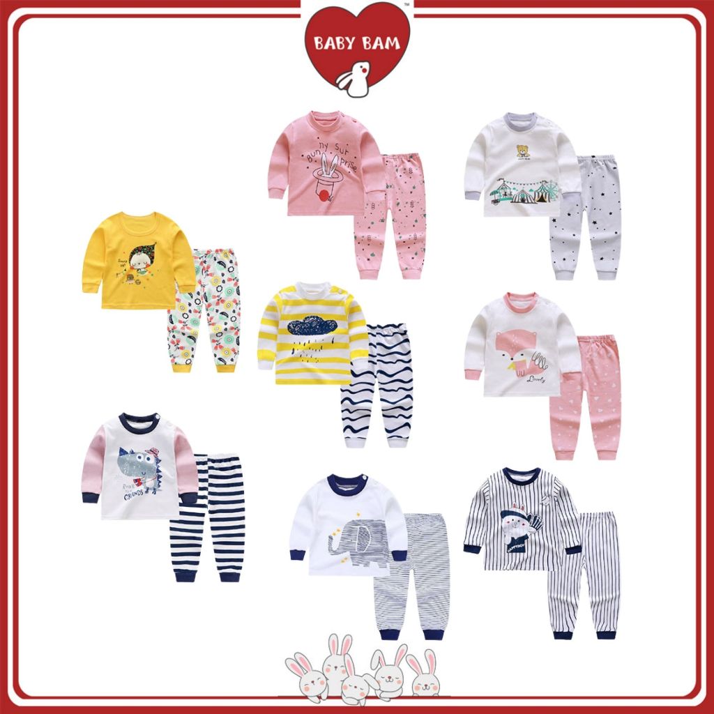 BABY BAM Baju Baby Newborn Clothing Newborn Pyjamas Baby Sleepsuit Long ...