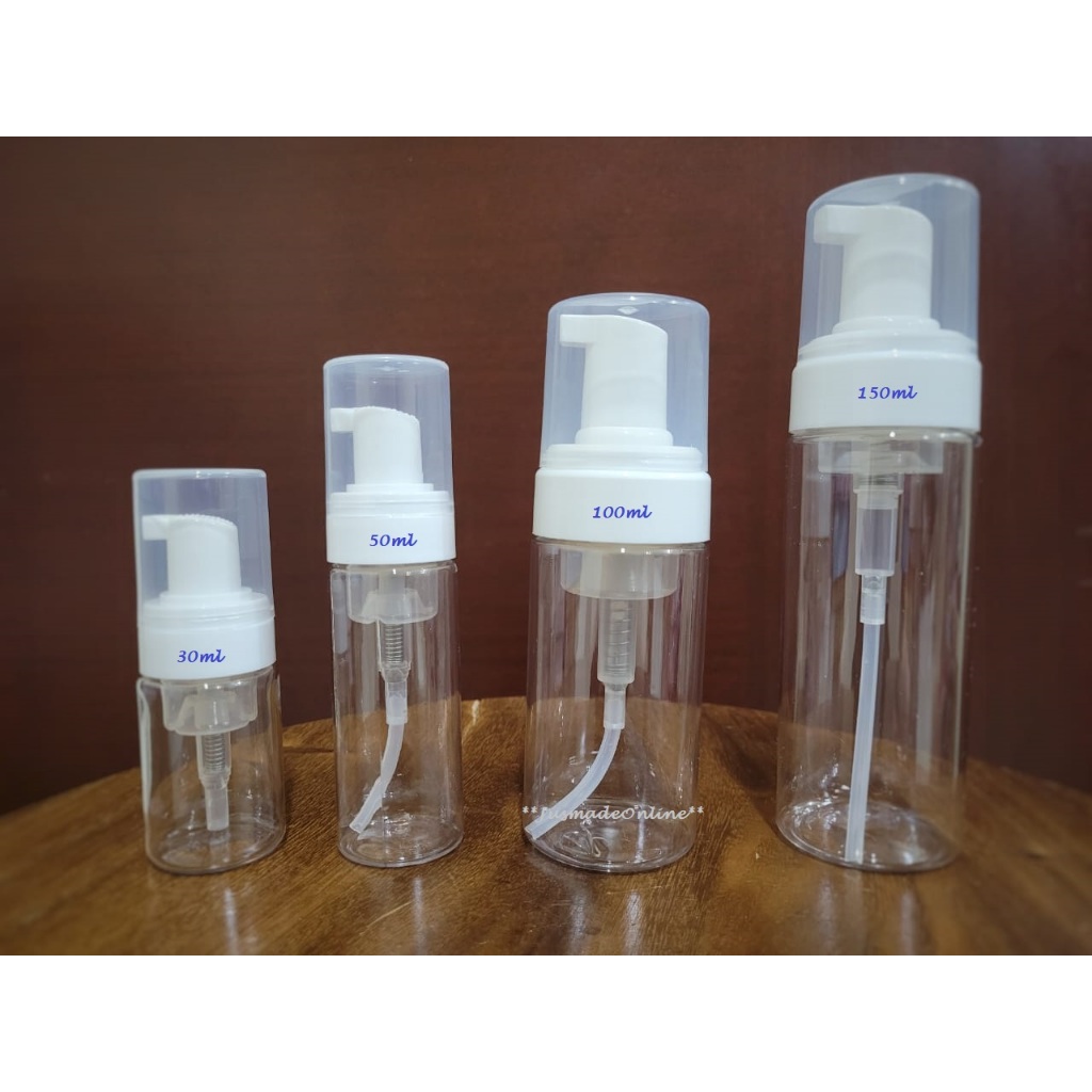 30ml / 50ml / 100ml / 150ml Empty Foam Bottle / Mousse Pump Bottle 起泡瓶 ...