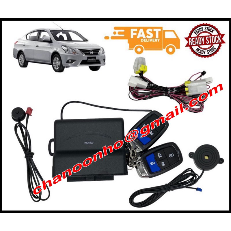 NISSAN ALMERA 2012-2019Y OEM PLUG N PLAY ALARM (KEYSTART) | Shopee Malaysia
