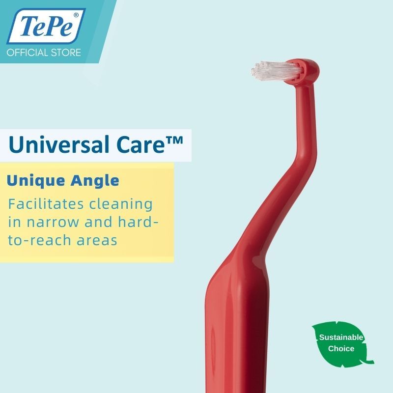 TePe® Universal Care™ Toothbrush - Random Colour | Shopee Malaysia