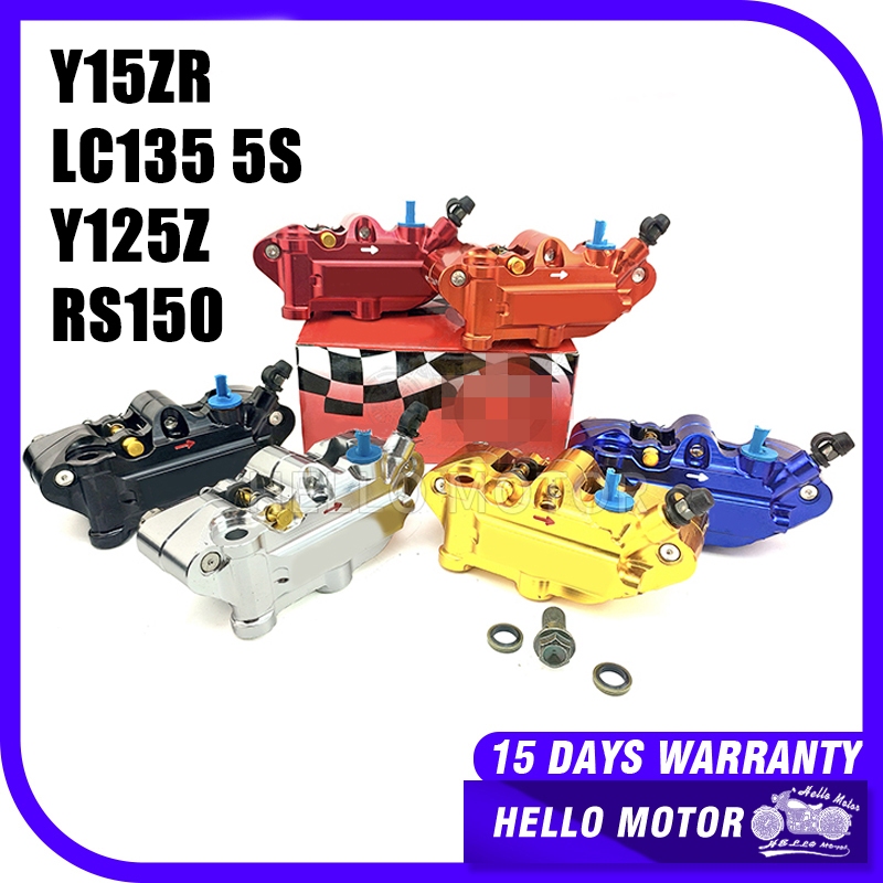 GP4 CALIPER PUMP 4POT FRONT DEPAN YAMAHA Y15ZR LC135 5S Y125ZR RS150 ...