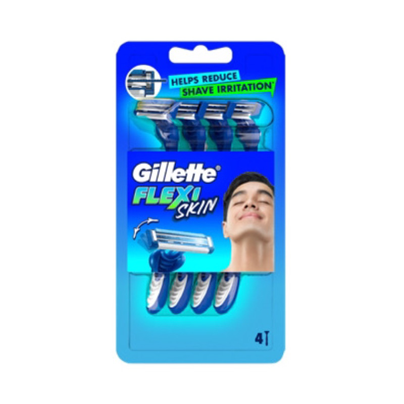 GILLETTE FLEXI SKIN 4S | Shopee Malaysia