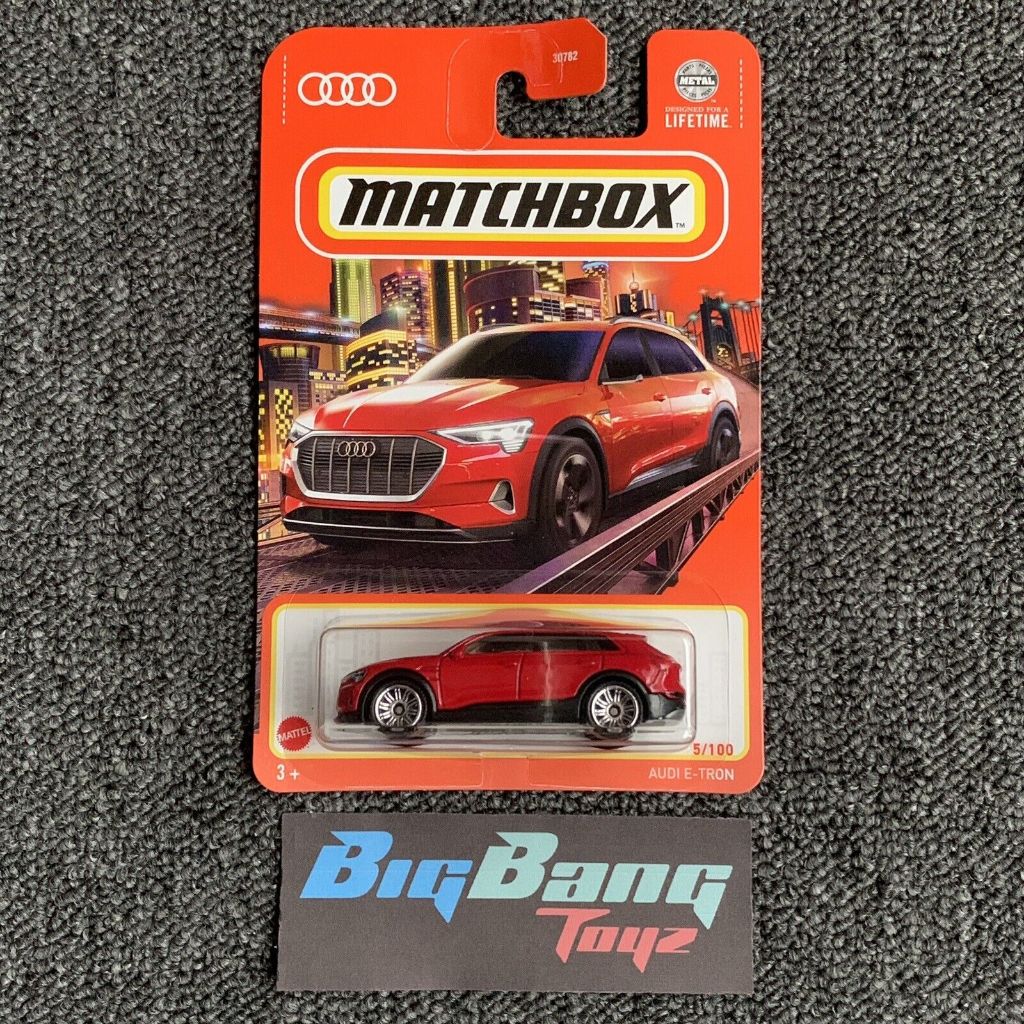 Matchbox Audi E-Tron Red #5 Basic Mainline 2024 Case C (In-Stock) New ...