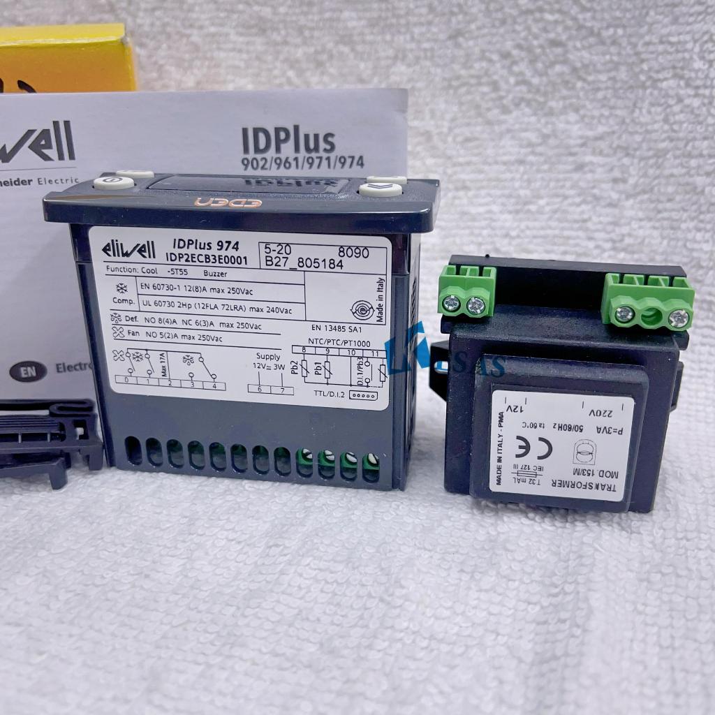 IDPLUS 974 12V/230V ICPLUS 902 12V DIGITAL THERMOSTAT FOR FREEZER (ELIWELL) | Shopee Malaysia