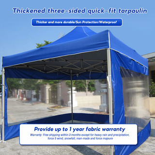8x8 / 10x10 / 10x15 ft Canopy Side Wall Only Kain Sisi Kanopi Sahaja ...