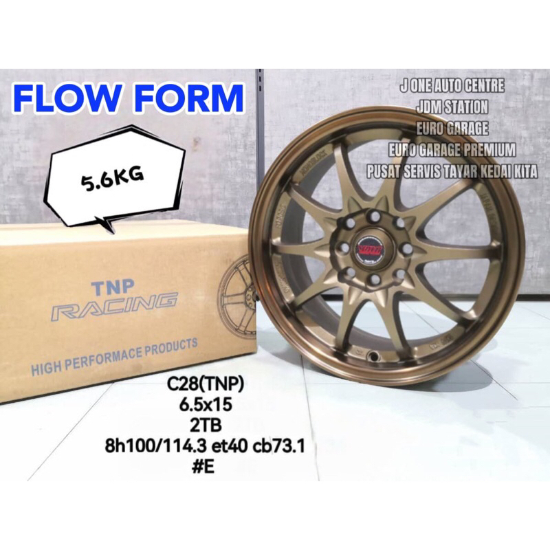 NEW RIM RAYS CE28 FLOW FORM 15 INCHI | Shopee Malaysia